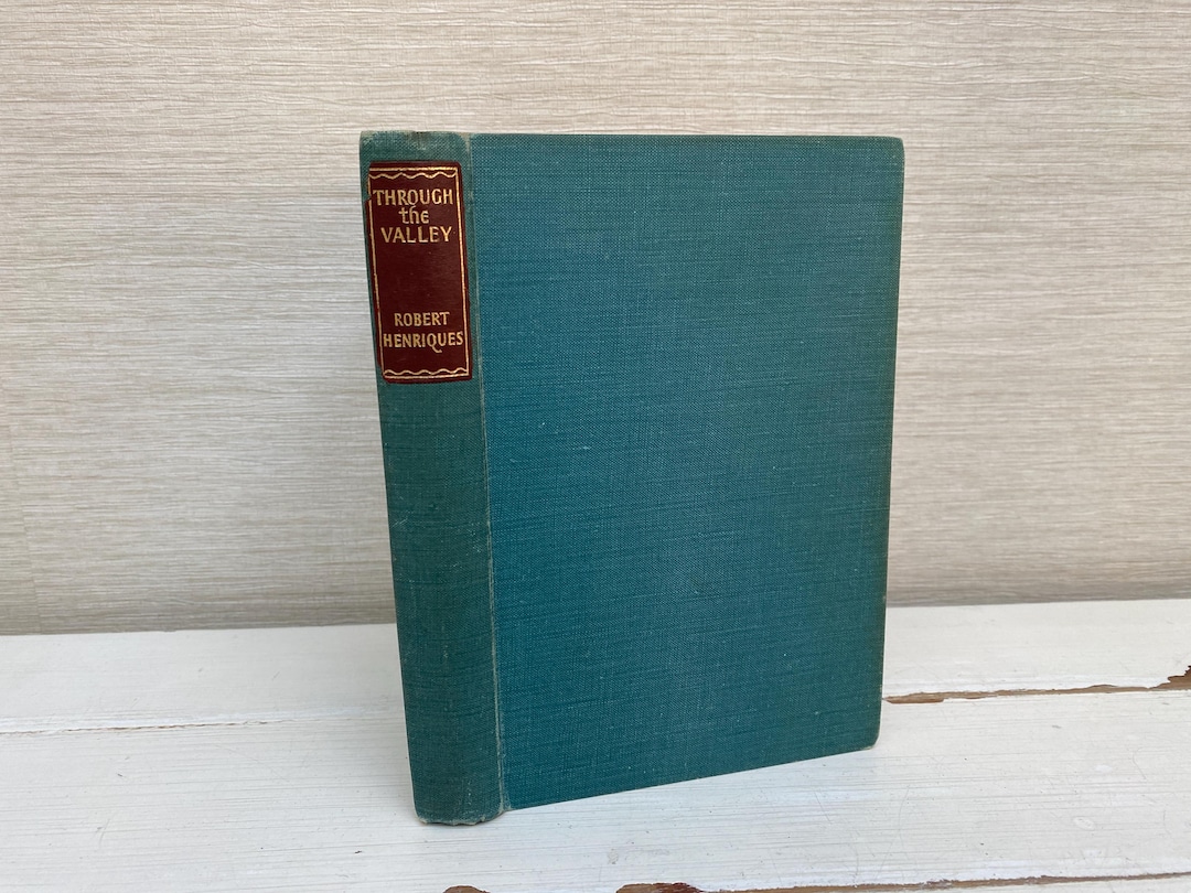 Through the Valley by Robert Henriques 1951 Vintage Hardback Book- the ...