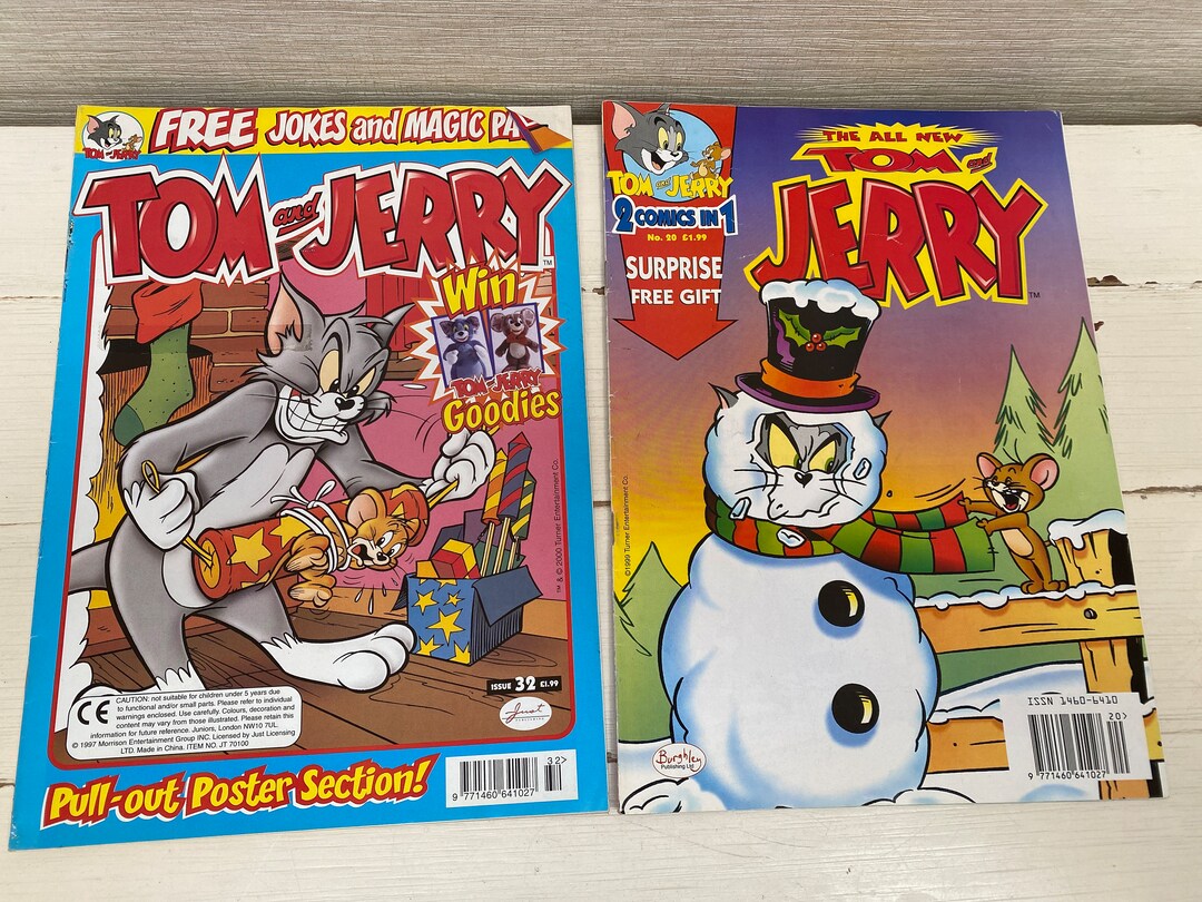Tom & Jerry Vintage Childrens Magazines - Sold Seperately - Etsy