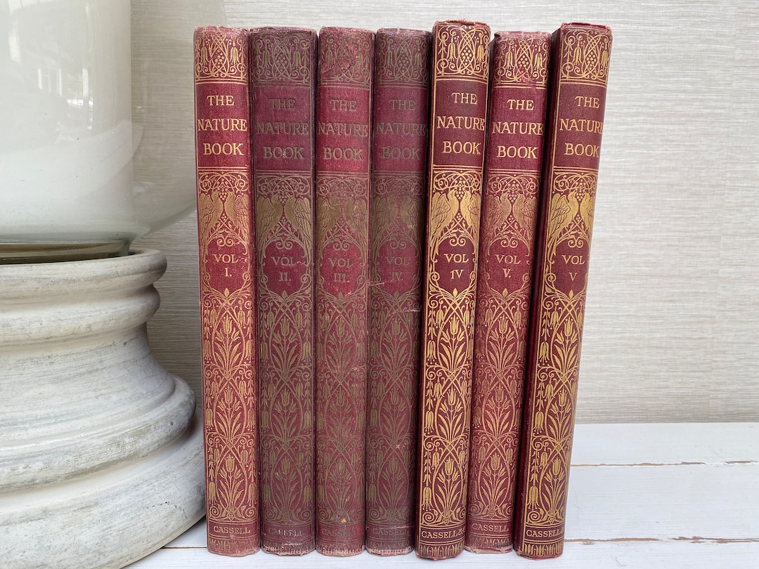 The Nature Book Antique Hardback Books - Cassell and Co Ltd - Volumes I ...