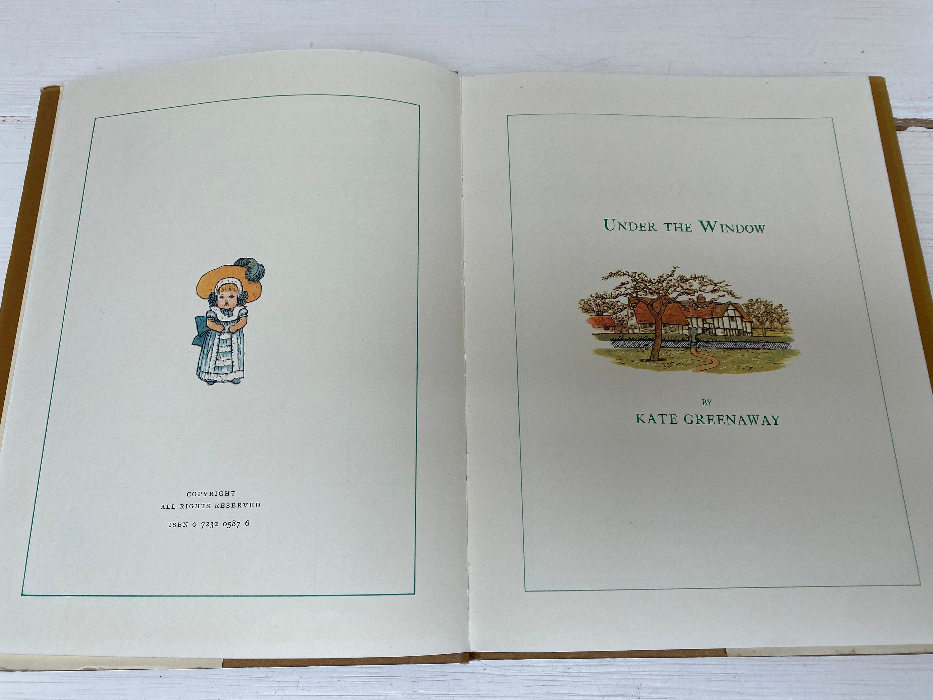 Under the Window Pictures and Rhymes for Children by Kate Greenaway ...