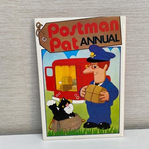 Postman Pat Vintage Annual Hardback Book 1984 - Etsy