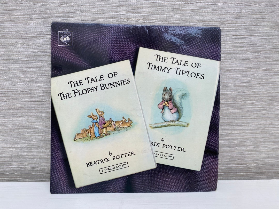 The Tales of Beatrix Potter Vinyl Single Records 1967 Read by David Davis CBS EP6349 - Etsy