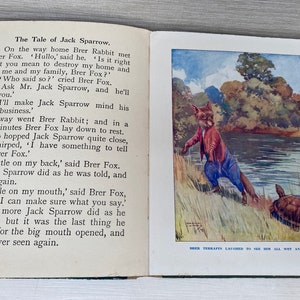 Brer Rabbit Stories for the Children Hardback C1958 Epworth Press - Etsy