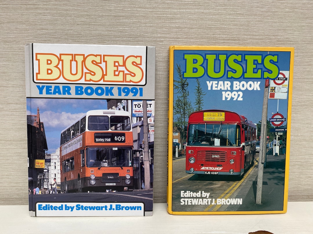 Buses Year Book Edited by Stewart Brown - Various Years Sold Seperately ...