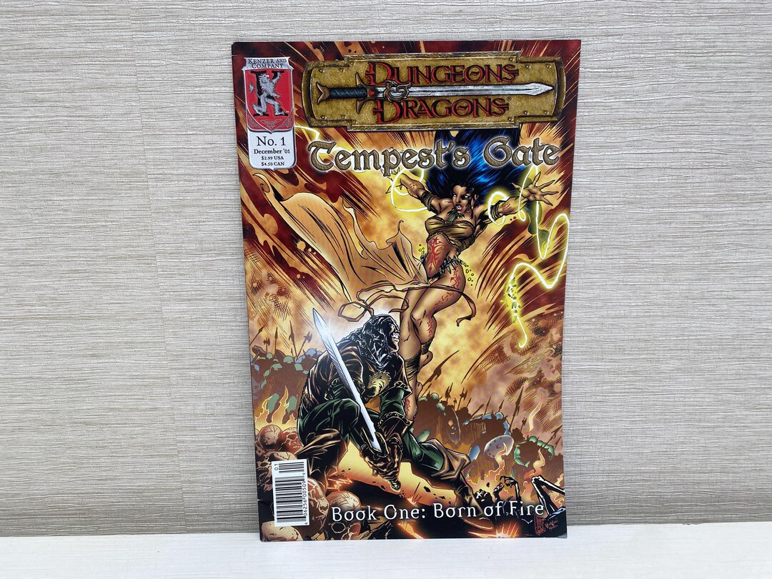 Dungeons Dragons No 1 December 2001 Tempests Gate - Book One Born of ...
