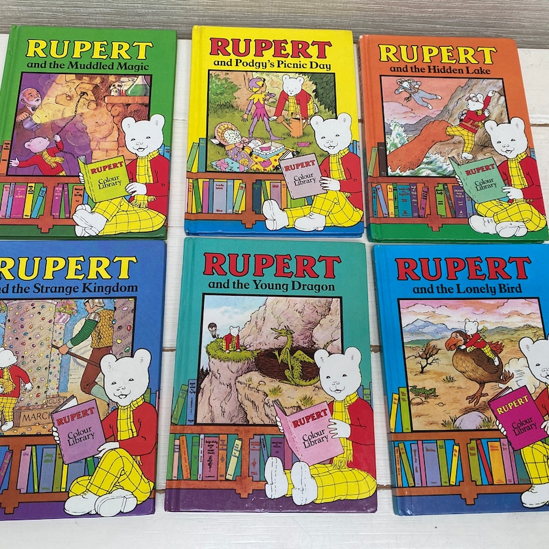 Rupert Bear - Etsy