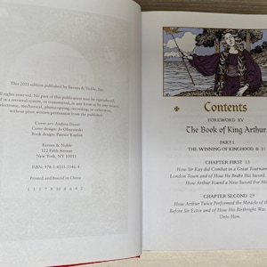 The Story of King Arthur and His Knights by Howard Pyle 1st Edition 1st ...