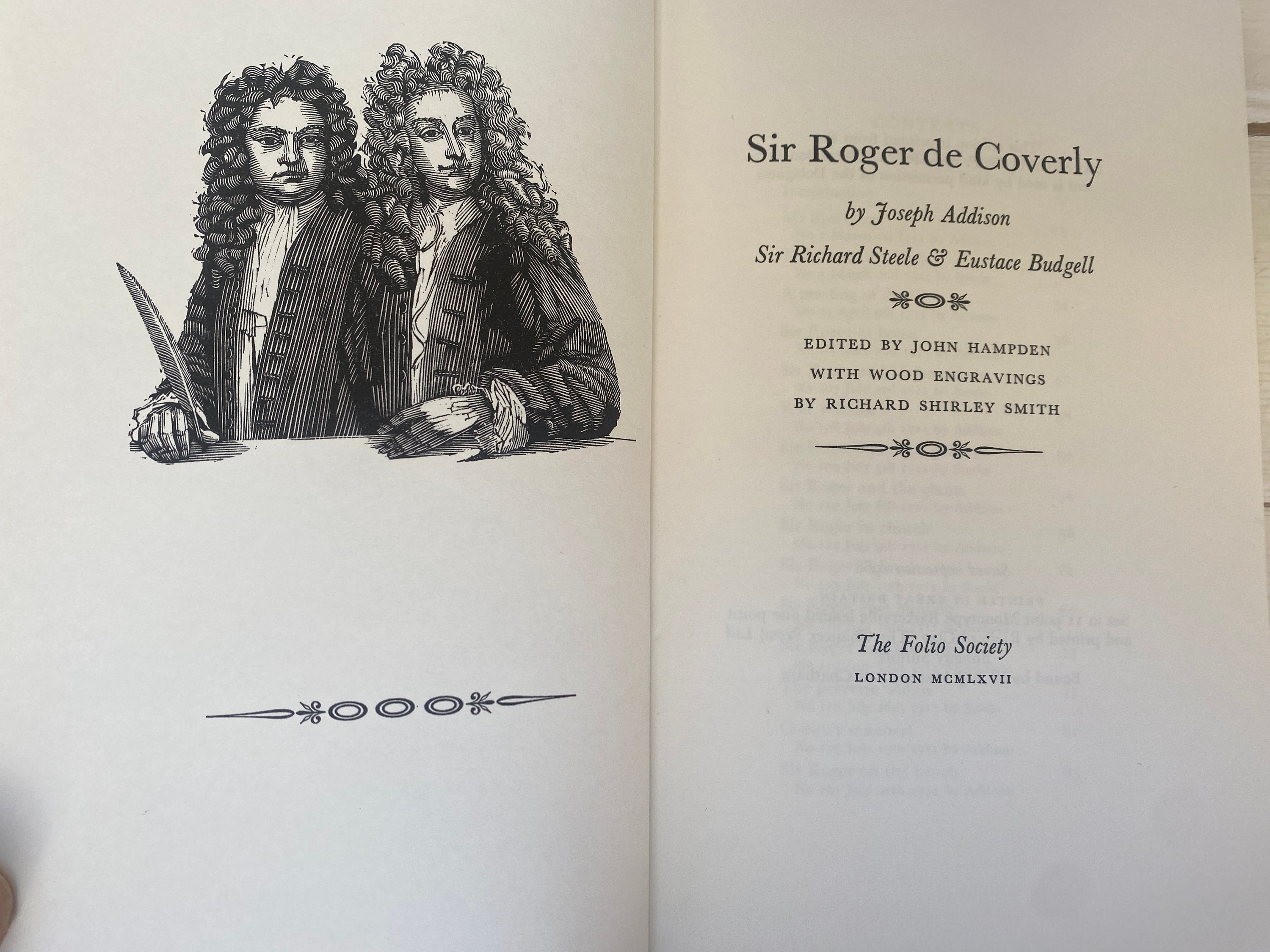 Joseph Addison And Richard Steele