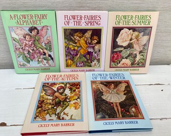 Complete Flower Fairies Collection Slipcase Containing Eight Hardback ...