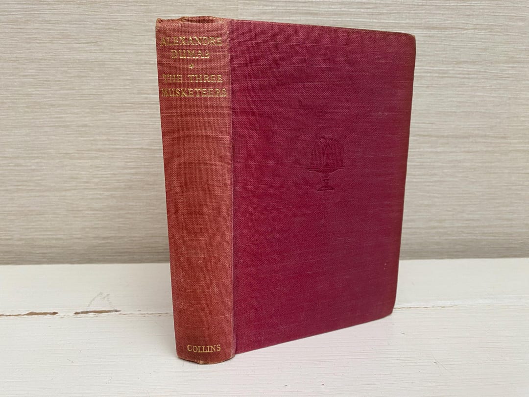 The Three Musketeers by Alexandre Dumas Vintage Hardback Book Collins ...