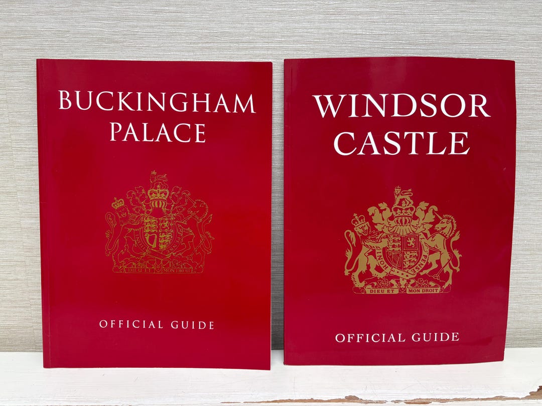 Official Guides Royal Palaces Windsor Castle & Buckingham Palace 1990's ...
