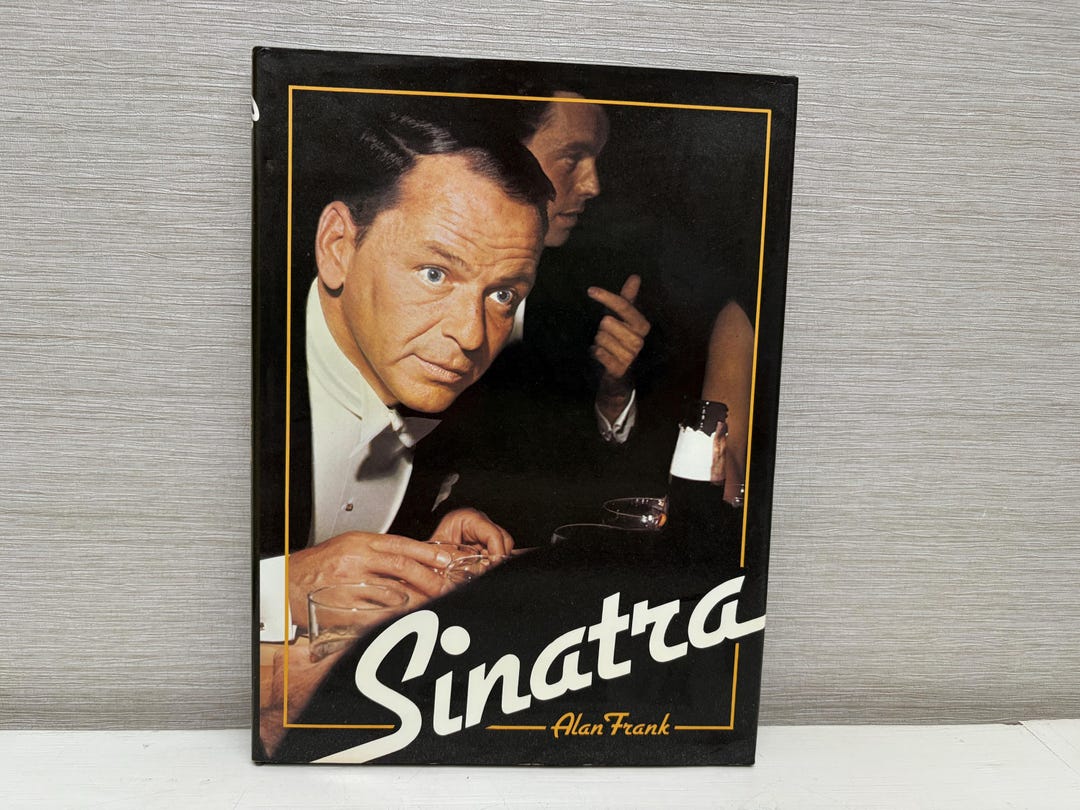 Sinatra by Alan Frank Hardcover Book 1978 Hamlyn Vintage - Etsy