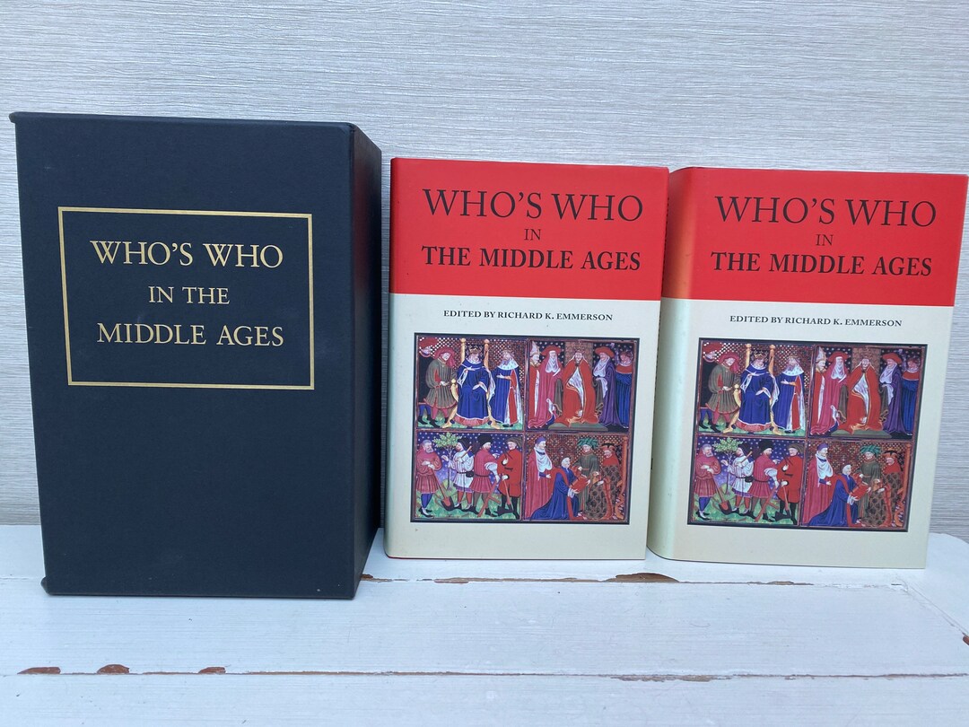 Whos Who in the Middle Ages 2006 Hardback Book Set in Slipcase ...