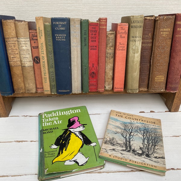 Small Vintage Books - Etsy