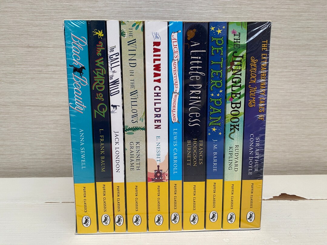 Puffin Classics Story Collection Children's Stories Ten Paperback Books ...