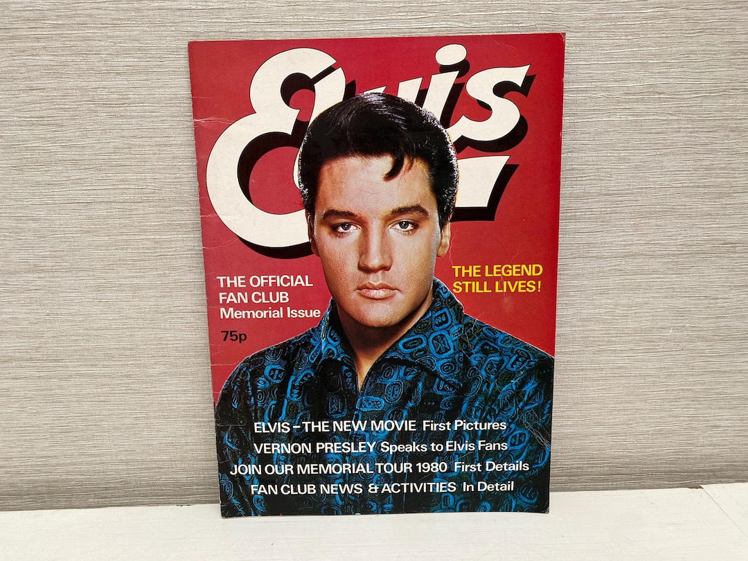 1979 Elvis - the Official Memorial Fan Club Publication Magazine - Todd ...