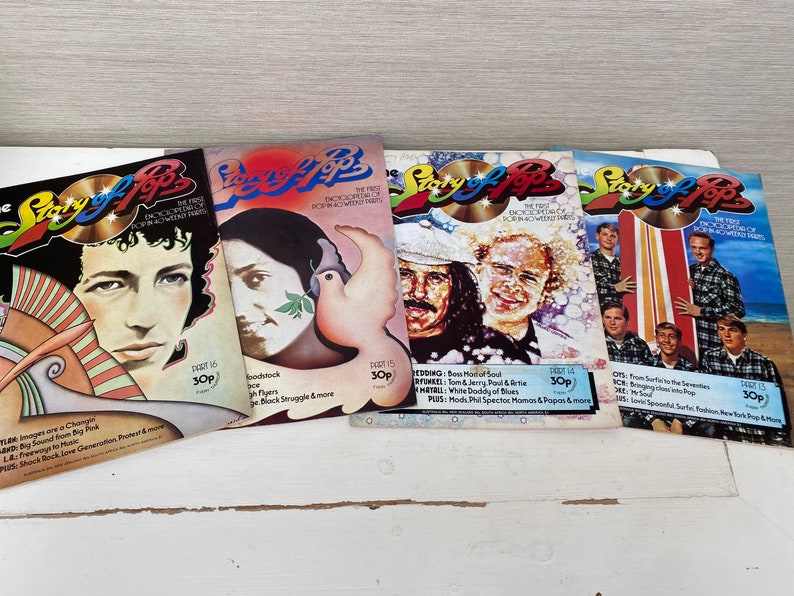 The Story of Pop Magazines 1970’s - Sold Seperately - Etsy