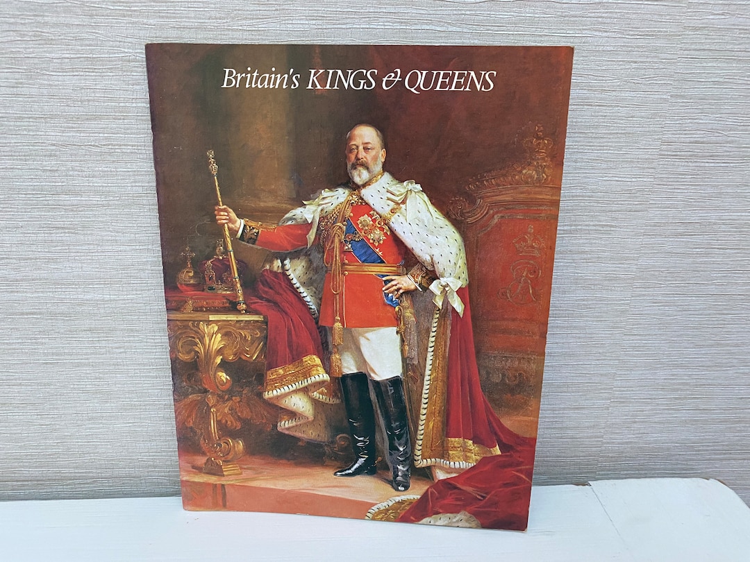 Britains Kings and Queens Pitkin Pictorials 1974 - Etsy