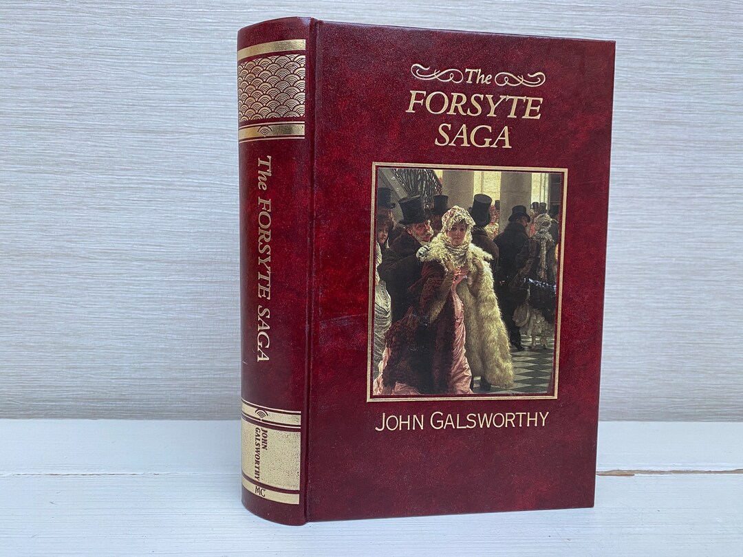 The Forsyte Saga by Sir John Galsworthy - 1988 Vintage Hardback Book ...