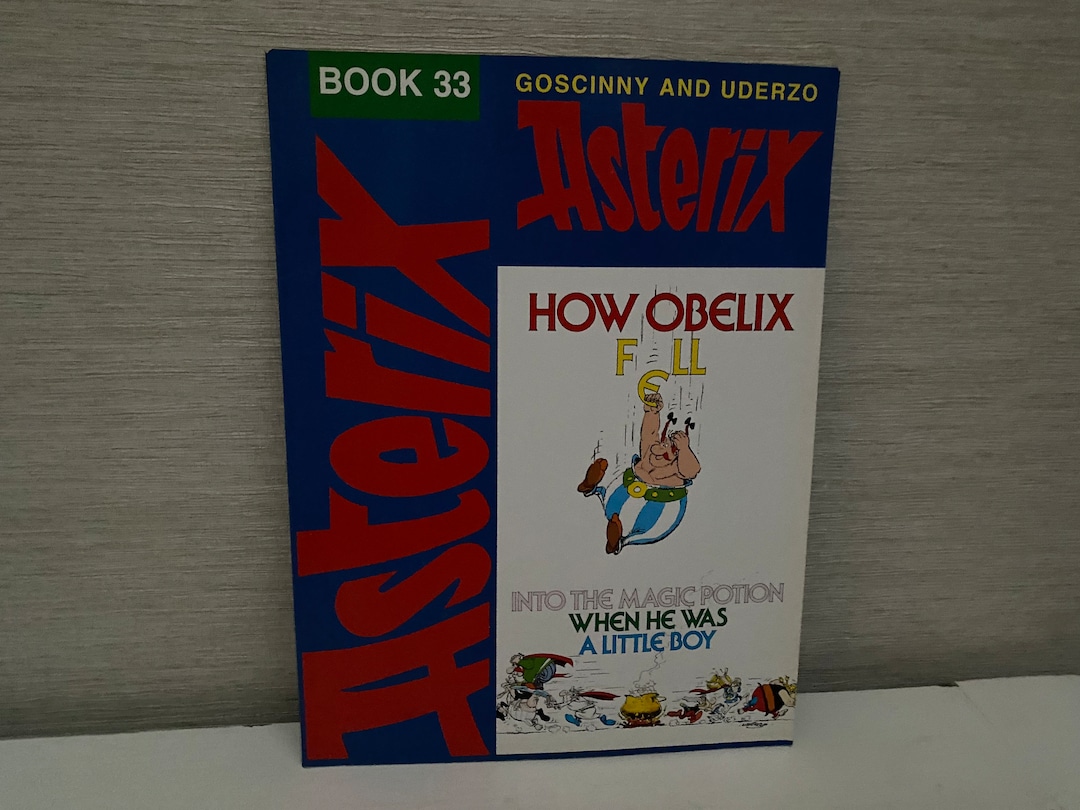 Asterix: How Obelix Fell Into the Magic Potion, 1989 Paperback - Etsy
