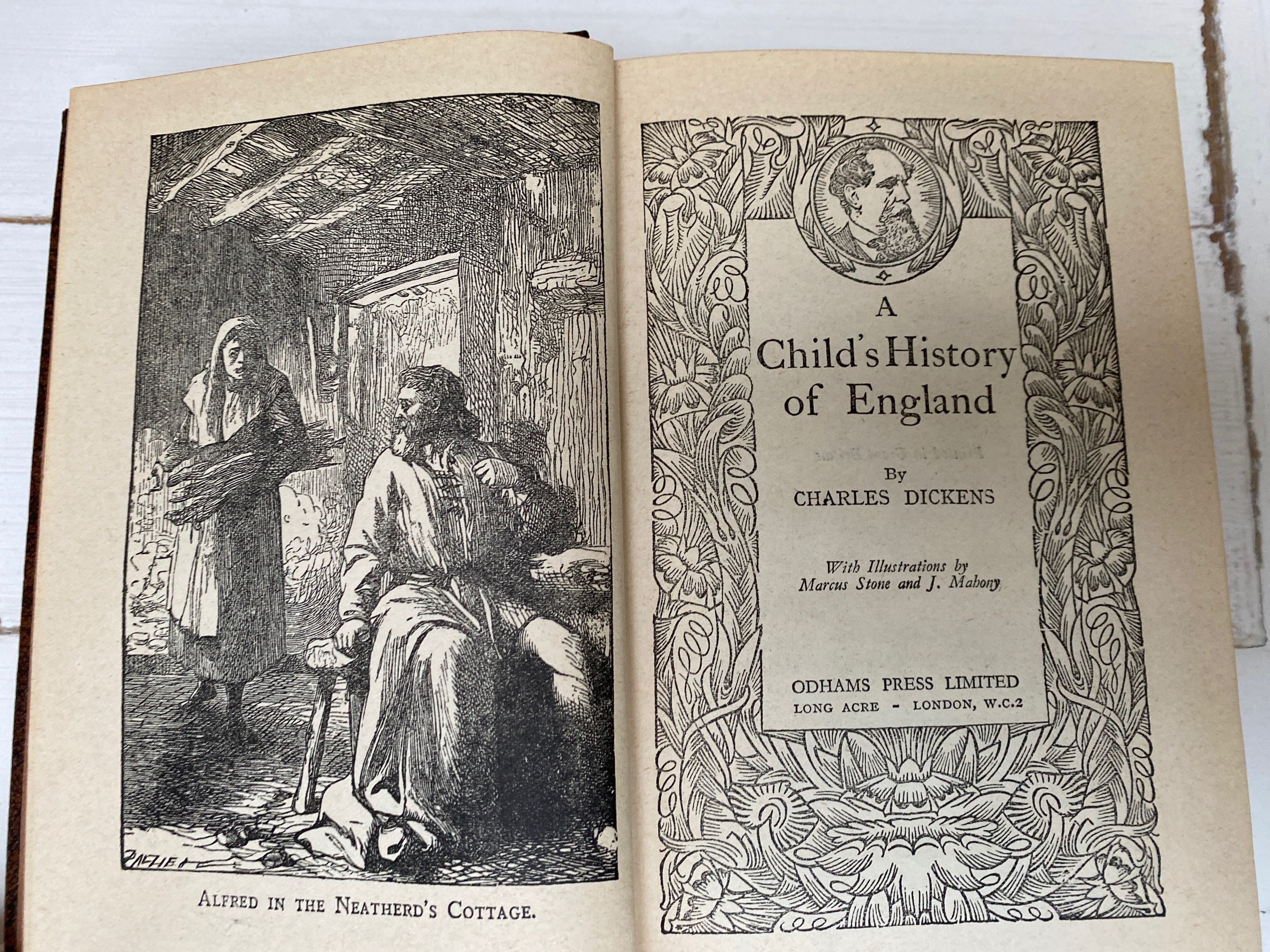 Charles Dickens Hardback Vintage Books C1930s Odhams Press - Etsy UK