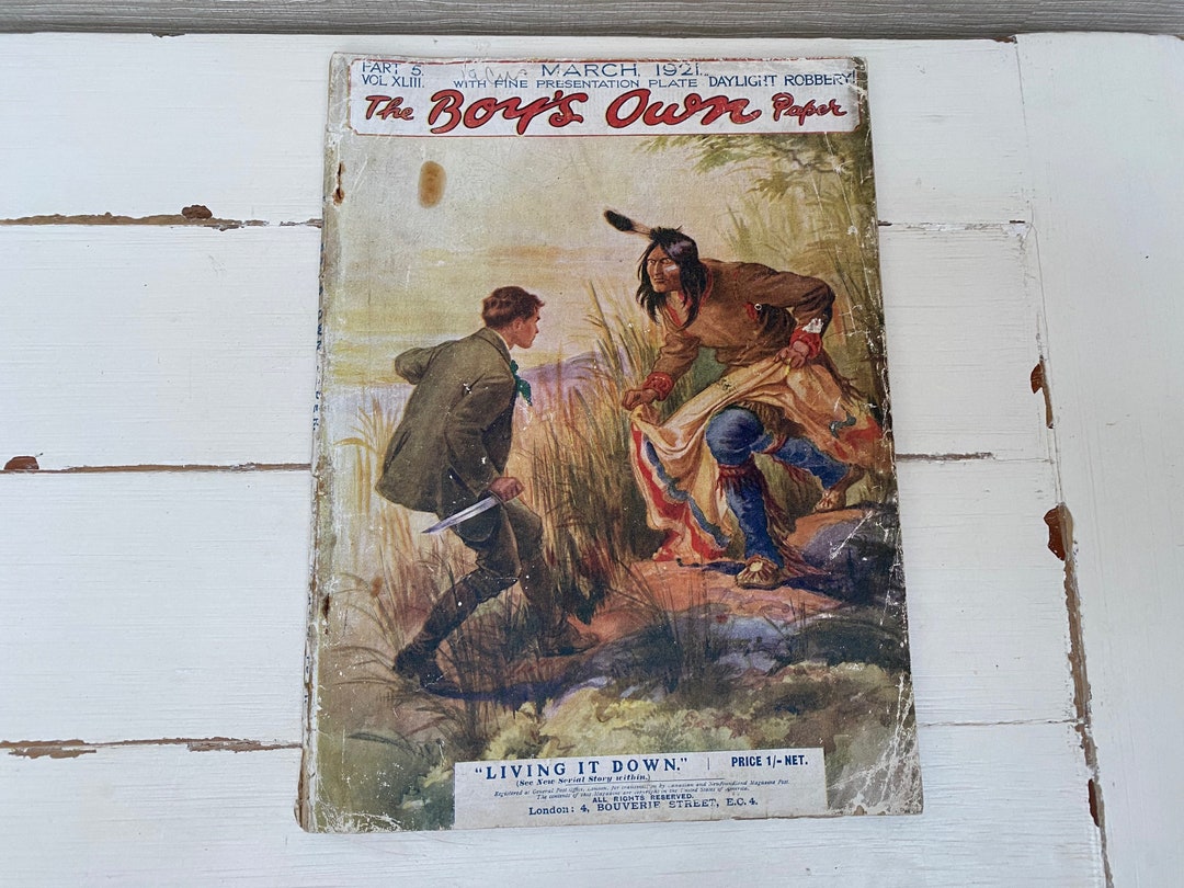 The Boys Own Paper March 1921 Magazine - Etsy
