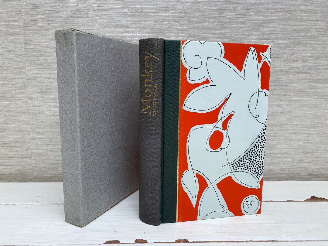 Monkey Wu Ch’eng-en Folio Society 1968 Hardback Book With Slipcase - Etsy
