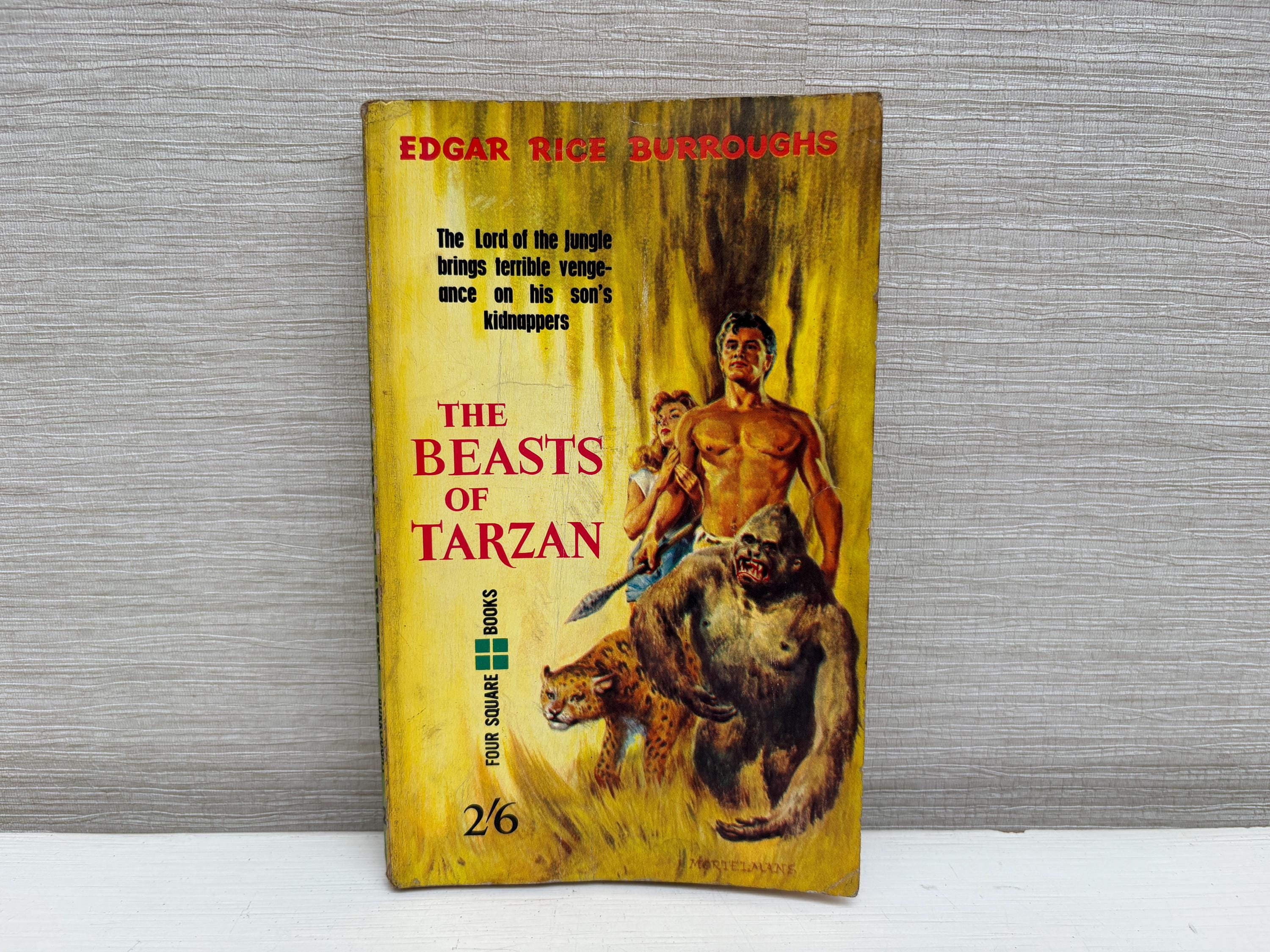 Tarzan by Edgar Rice Burroughs Vintage 1950/60s Paperback Books ...