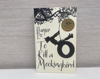 To KILL A MOCKINGBIRD 50th Anniversary Edition by Harper Lee Etsy BEST ...