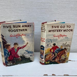Famous Five by Enid Blyton 1950s Hardback Childrens Books Sold ...