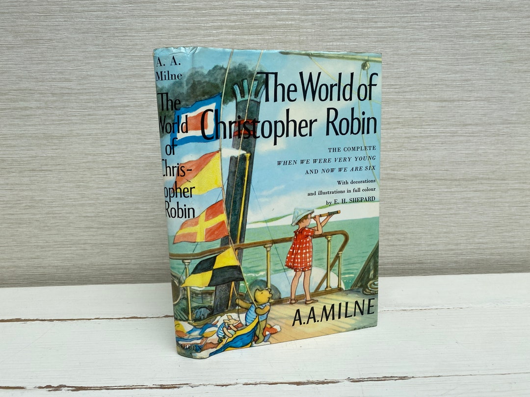The World of Christopher Robin by A A Milne 1975 Vintage Hardback Book ...