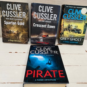 Clive Cussler Hardback Novels - Various Titles Sold Individually - Etsy