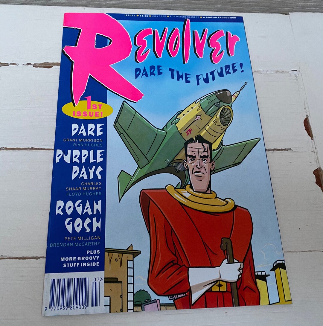 Revolver Dare the Future 1st Issue Comic Book July 1990 - Etsy
