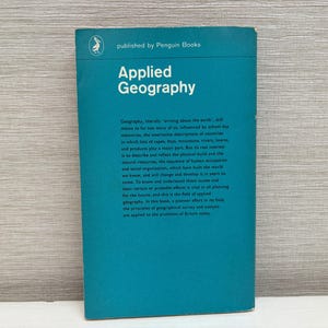 Applied Geography by L. Dudley Stamp 1963 Vintage Paperback Book ...