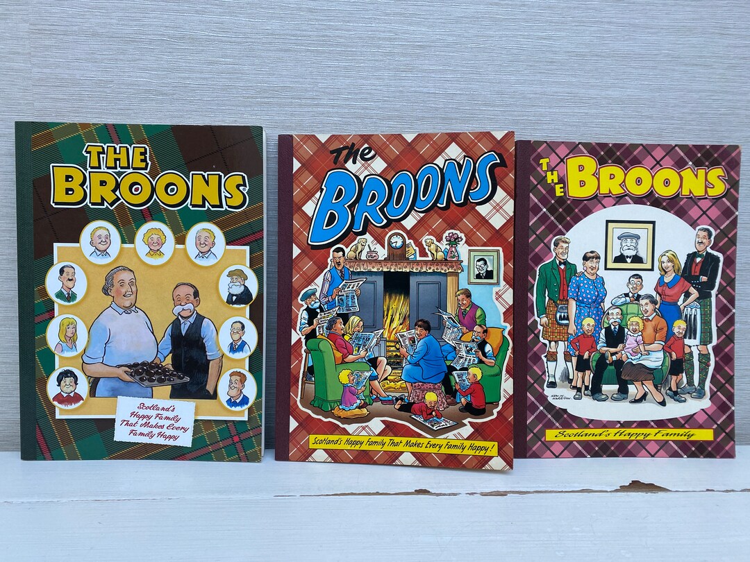The Broons 1990 to Date Cartoon Paperback Books D C Thomson & Co Ltd ...