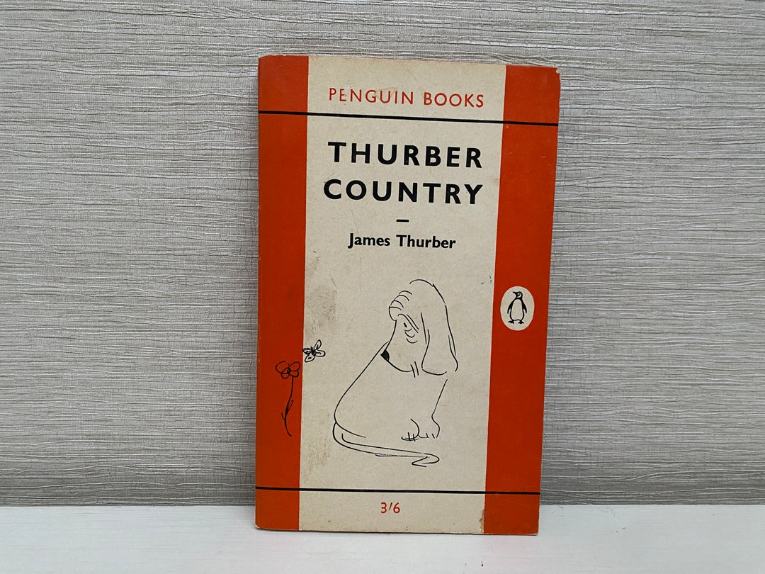 Thurber Country by James Thurber Vintage Paperback - 1962 Orange ...