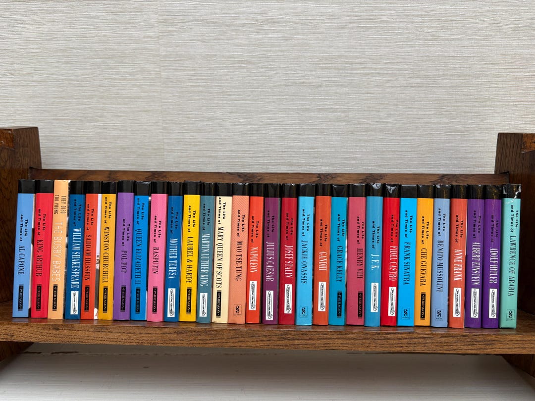 Vintage 1990s the Life and Times of Mini Hardback Books Parragon Books ...