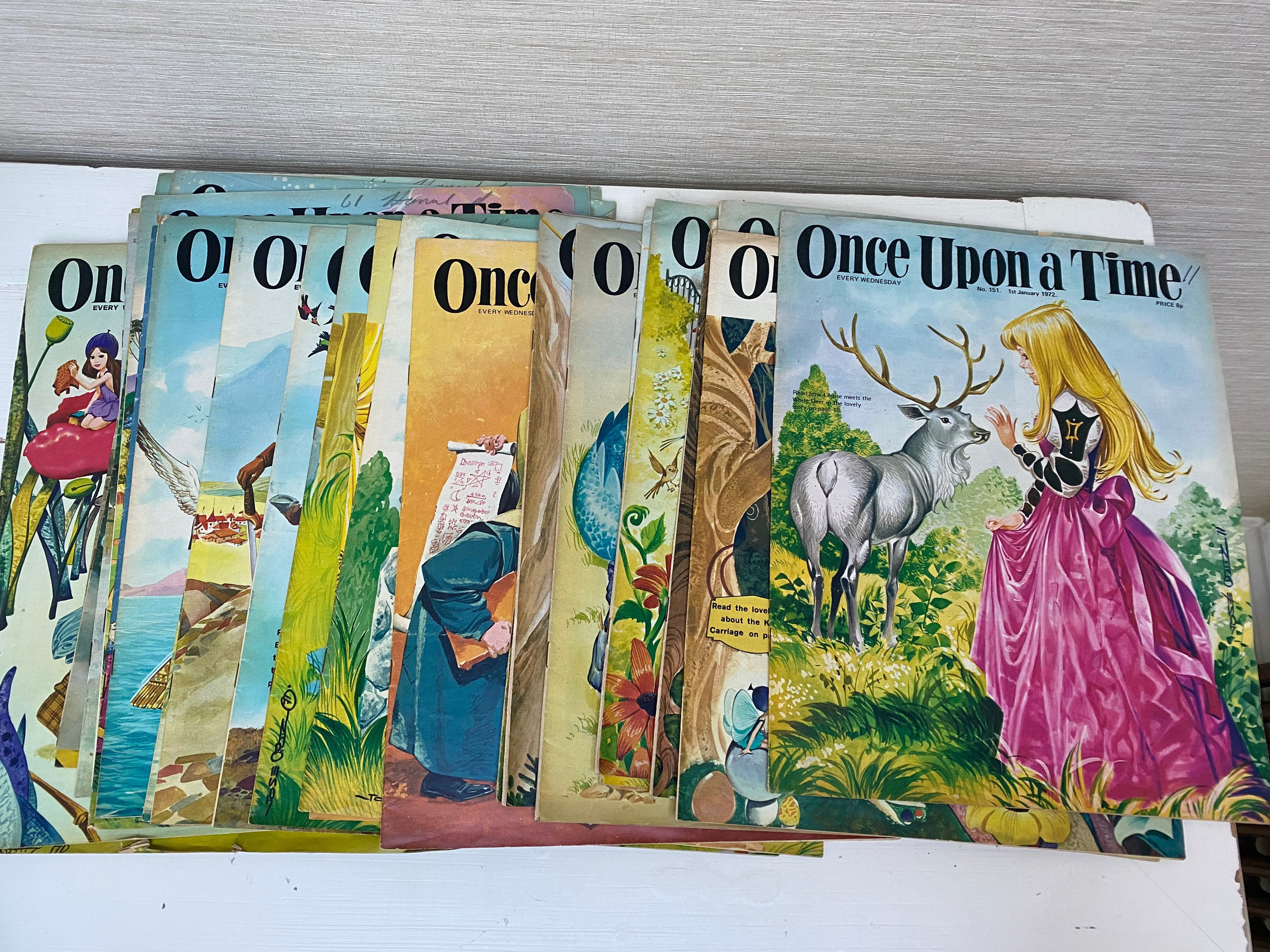 Once Upon A Time 1970s Vintage Comics /magazines - Sold Seperately ...