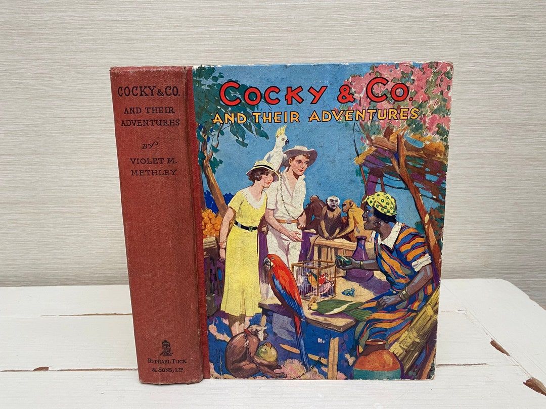 Cocky & Co and Their Adventures by Violet M Methley1940s Hardcover ...