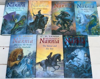 Chronicles of Narnia, C S Lewis, Illustrated by Pauline Baynes, Ted ...