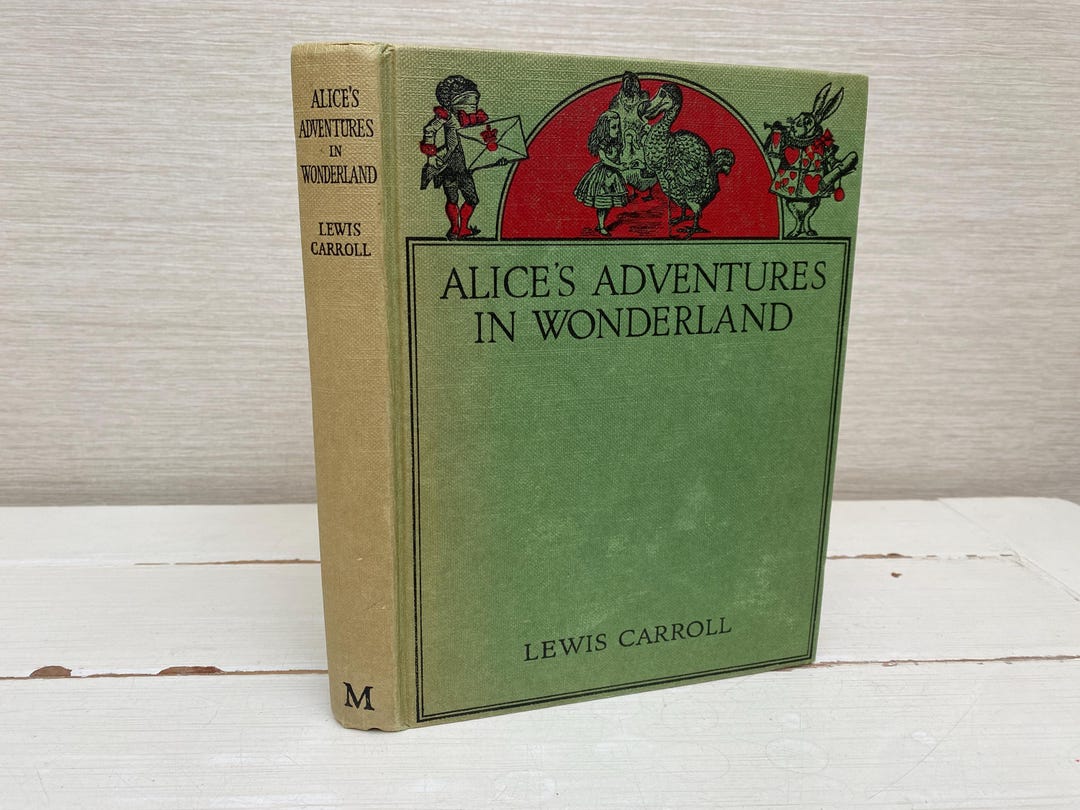 Alice's Adventures in Wonderland by Lewis Carroll 1974 Vintage Hardback ...