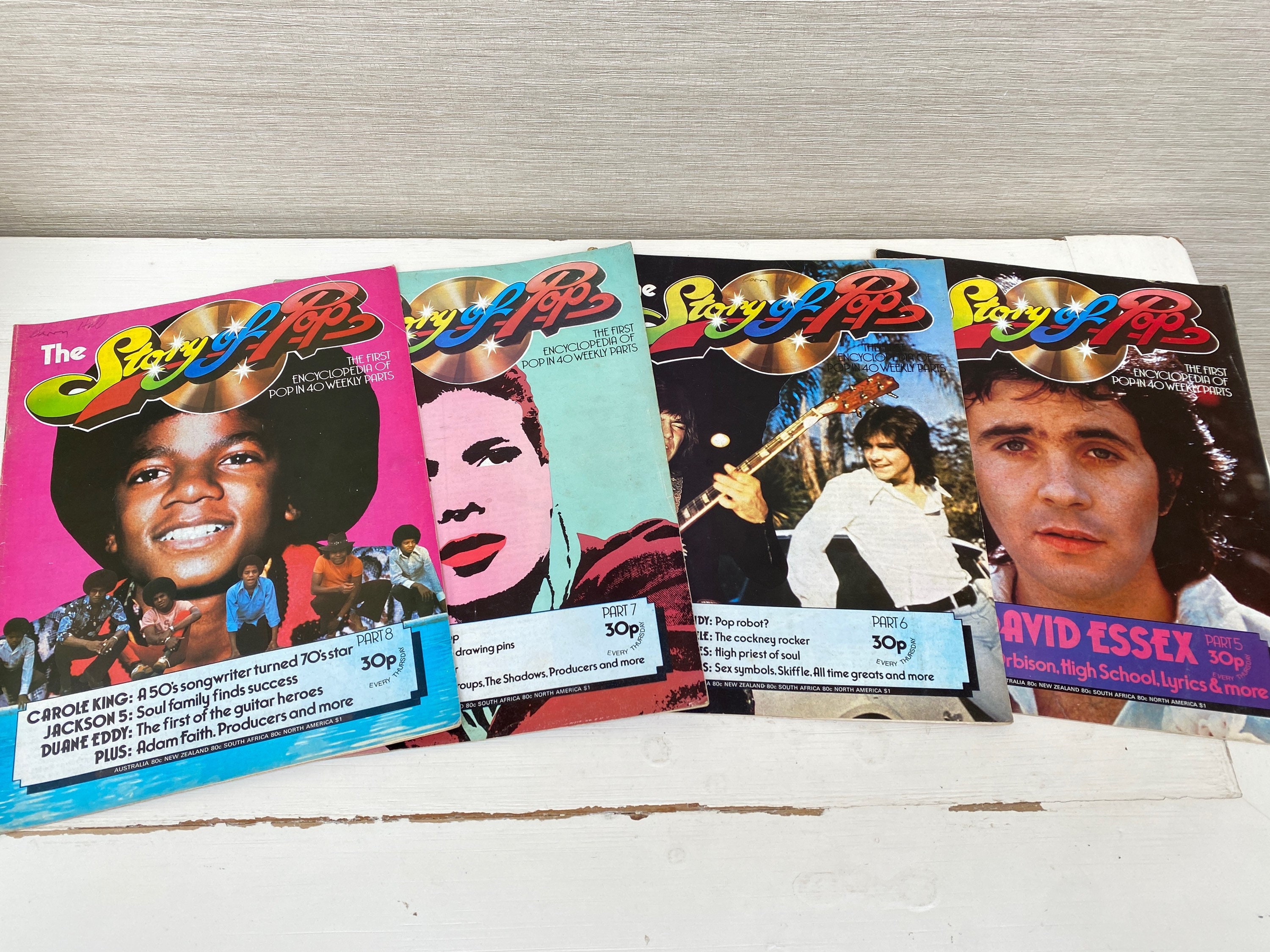 The Story of Pop Magazines 1970s Sold Seperately - Etsy