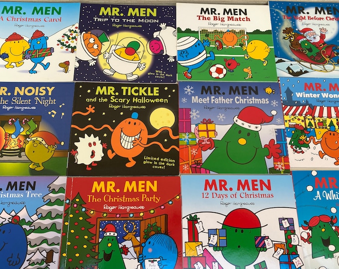 Little Miss and Mr Man Books Bundles YOU CHOOSE 80s Kid 90s Kid ...