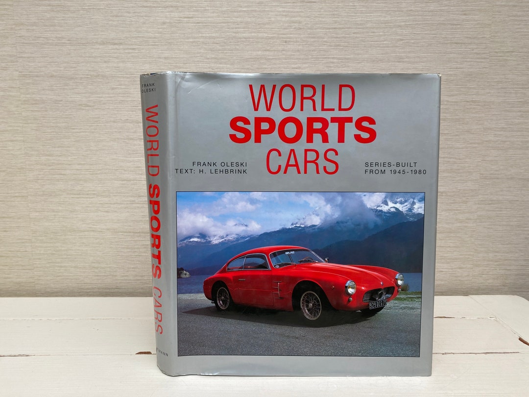 World Sports Car by Frank Oleski 1993 Hardback Book - Etsy