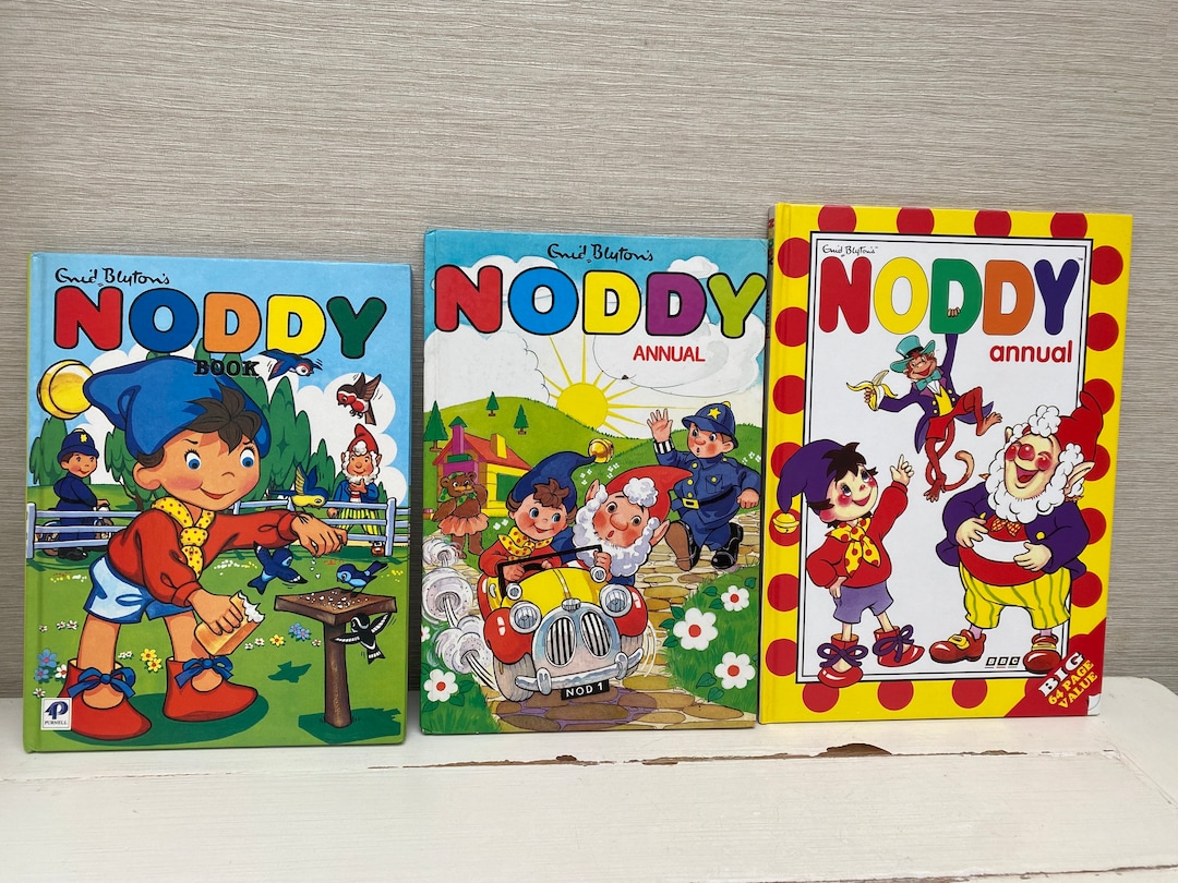 Noddy Annuals by Enid Blyton 1980/90s Hardback Books - Sold Seperately ...