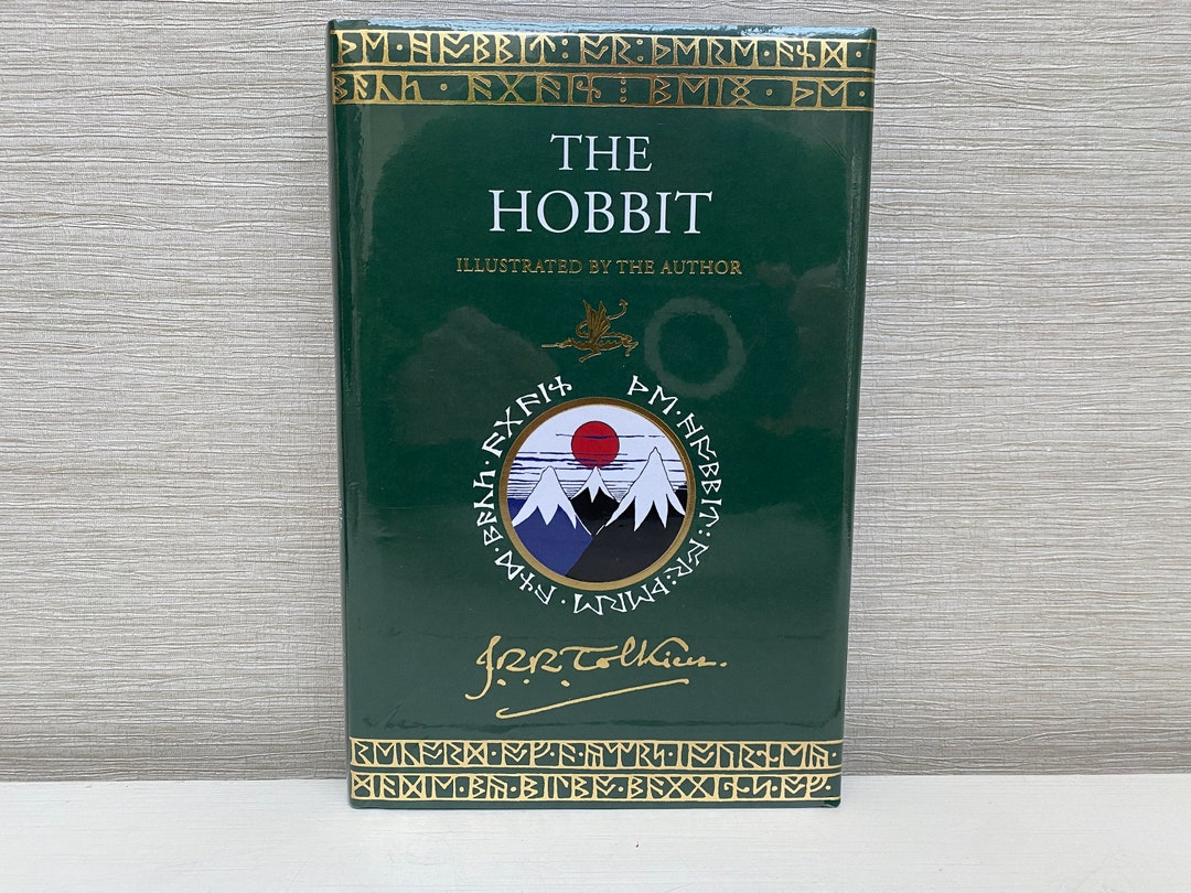 The Hobbit by J. R. R. Tolkien Illustrated by the Author Hardback Book ...