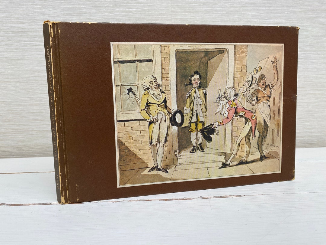Isaac Cruikshank's Drawings for Drolls 1968 Vintage Hardback Book - Etsy