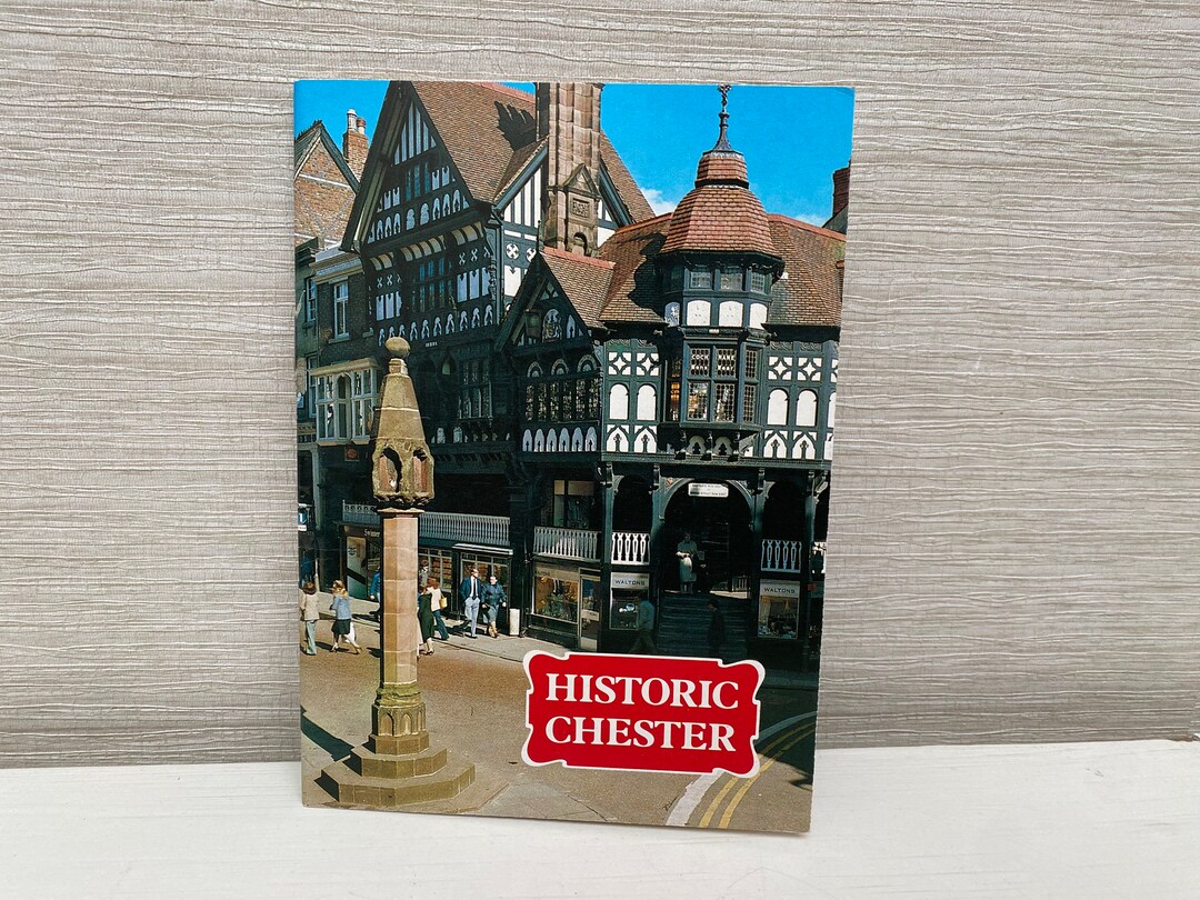 Historic Chester Vintage Guide Booklet A Salmon Cameracolour Book - Etsy