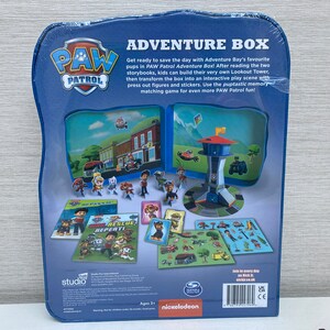 Paw Patrol Adventure Box Nickelodeon Storybook Game Stickers Play ...