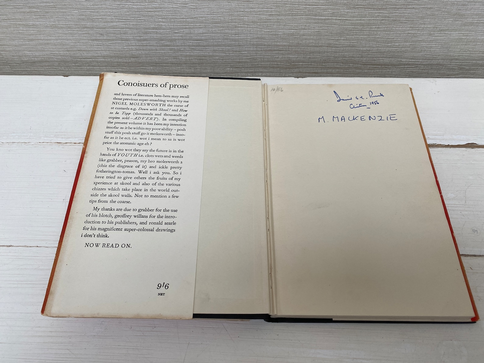 Whizz for Atoms by Geoffrey Willans & Ronald Searle Vintage Hardback ...
